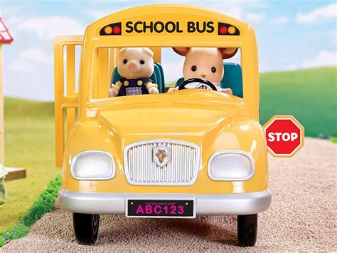 Epoch Everlasting Calico Critters School Bus Yeagers Sporting Goods