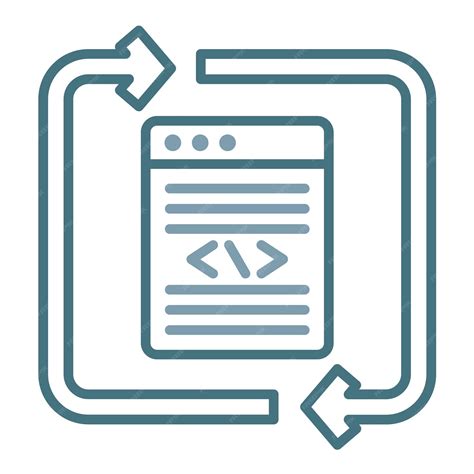 Premium Vector No Code Development Platform Flat Illustration