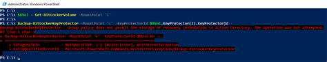 Common Bitlocker Errors 4sysops