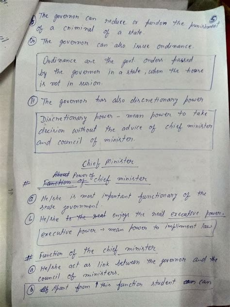 Neeraj Sir For Class 7 Notes Of Our State Government
