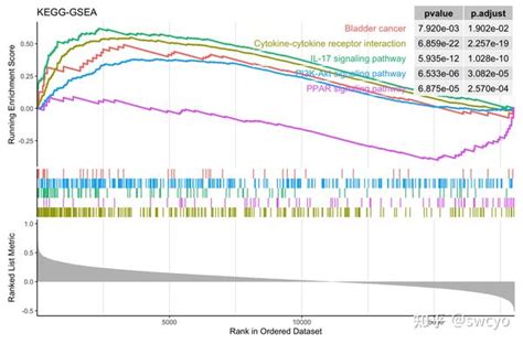 在enrichplot的基础上重新定制gsea图 知乎