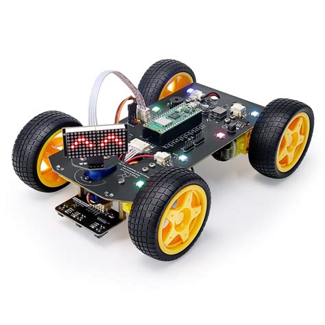 Freenove 4wd Car Kit For Raspberry Pi Pico W Included
