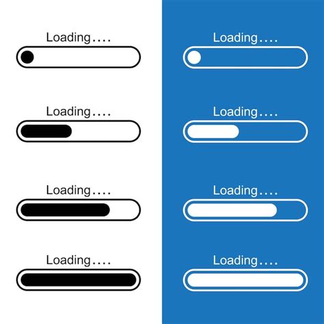 Premium Vector Loading Icon Vector Design Illustration