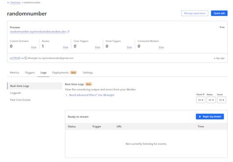 Debugging Cloudflare Workers With Logs