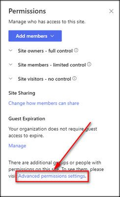 Change Permissions In SharePoint Customize Permissions
