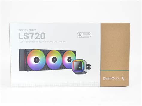 Deepcool Ls720 360 Mm Aio Review Packaging And Contents Techpowerup