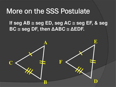 Ppt Proving Triangle Congruence Sss Sas Hl Asa And Aas Theorems Powerpoint Presentation Id