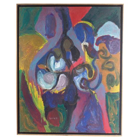 Strong Shadows Signed By Helen Napper A Contemporary Oil On Board