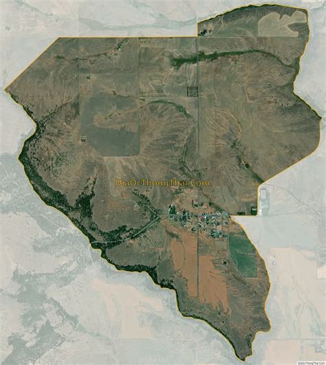 Map Of Bickleton Cdp Thong Thai Real