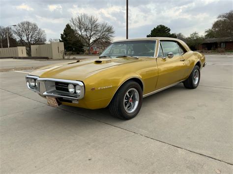 1967 Pontiac Firebird Always Stored In A Garage Flexes Rare Paint