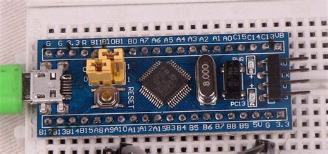 upload program ke stm32f103 blue pill melalui port usb di windows