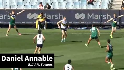 Daniel Annable U17 Afl National Futures Youtube
