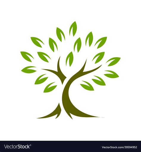 Tree Logo Royalty Free Vector Image Vectorstock