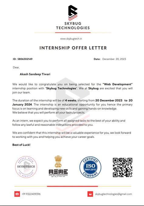 Akash Tiwari On Linkedin Webdevintern Skybugtech