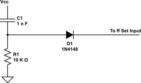 Circuit Design Initializing An NOR SR Latch Electrical Engineering Stack Exchange