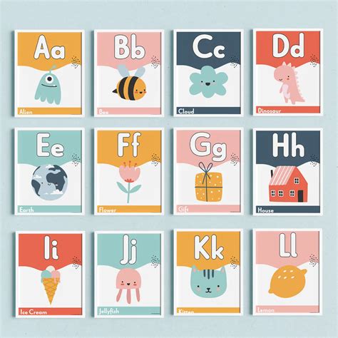 Free Printable Alphabet Posters For Classroom Favorite Printables