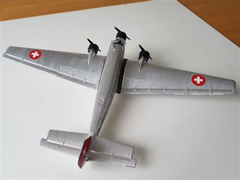 Schweizer Luftwaffe Junker Ju Tante Ju Aus Plastik Kaufen Auf Ricardo