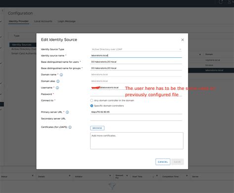 Configuring FA Two Factor Authentication In VCenter Using Cisco Duo Proxy Providing For