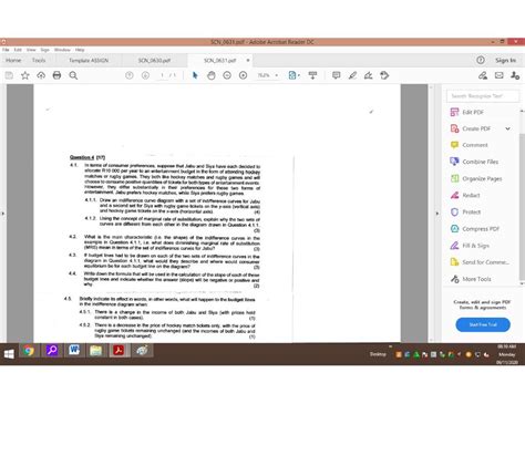 SCN Pdf Adobe Acrobat Reader DC X File Edit Chegg
