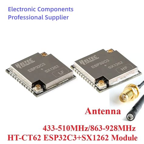 m dulo inal mbrico ht ct62 esp32c3 sx1262 wifi compatible con bluetooth ble lora lorawan node