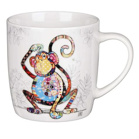 Bug Art Monty Monkey Mug Allens