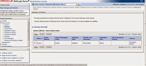 Gowthams Soa Blog Create And Configure Clusters On Weblogic