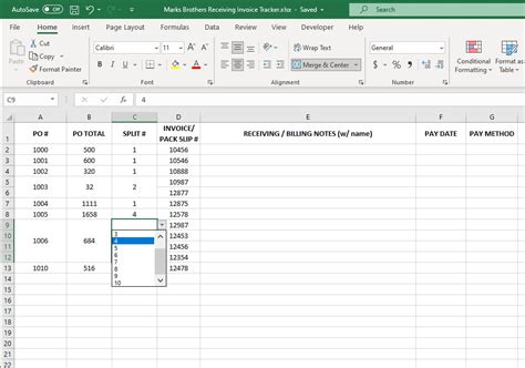 Excel Simple Spreadsheet Formatting Automation Adding Rows And