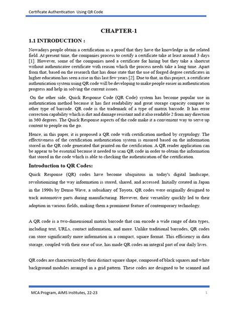 Chapter Pdf Authentication Qr Code