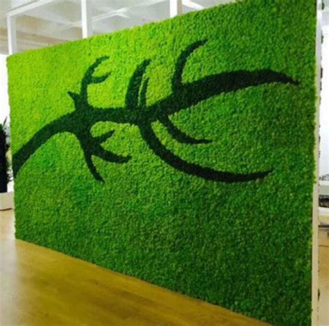 Wholesale Moss Plate 30 X 30 Cm Made Of Real Iceland Moss For Moss Art Panel