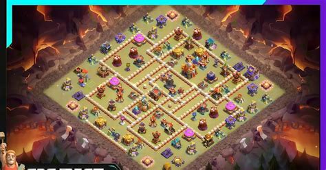 Th16 Hybrid Base Link 2026 Premium Anti 3 Star Layout Clash Of