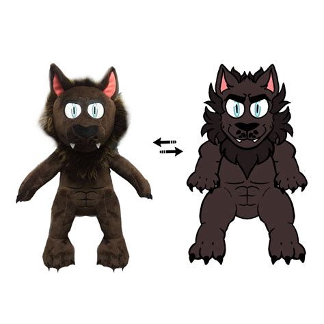 Custom Cute Black Wolf Plush Stuffed Animals Toy Wolf Realistic Soft