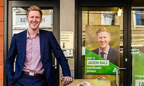 Greens Candidate For Higgins Jason Ball Speaks Out Against Sex Assault Daily Mail Online