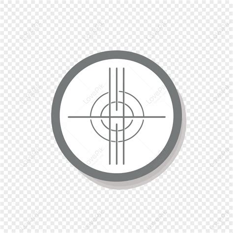 Vector Icon For Shooting Target Field Shooting Targets Chopstick Vector Vector Target Front