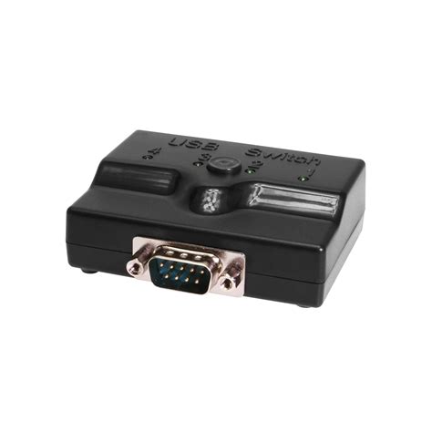4 Port USB 2 0 To RS 232 Manual Switch FTDI Chipset