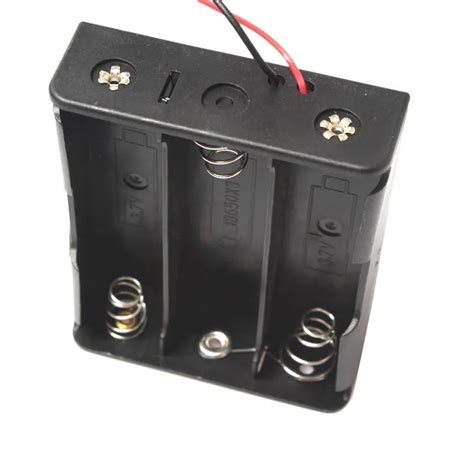 Suporte Porta Pilha Bateria Lanterna 18650 Para 3 Baterias Em Serie 12 6v Shopee Brasil