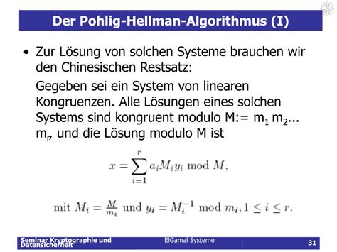Ppt Elgamal Systeme Powerpoint Presentation Free Download Id3079655