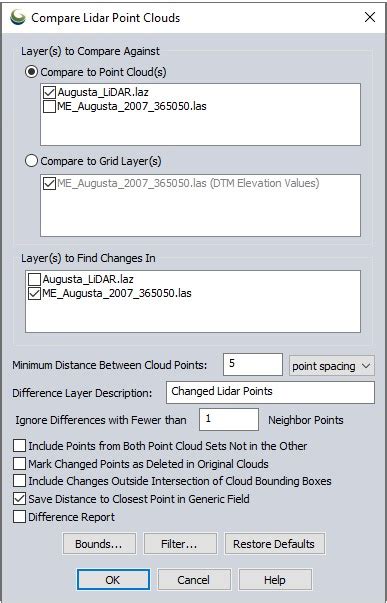 Compare Point Clouds