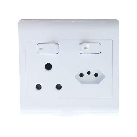 Switch Socket Combo 4x4 16a And 1x New Rsa White • Northside Electrical