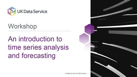Workshop An Introduction To Time Series Analysis And Forecasting Youtube