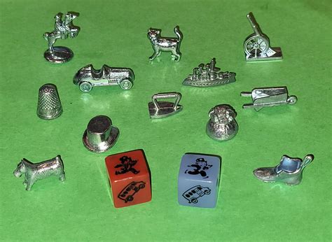 Monopoly Tokens You Choose Etsy