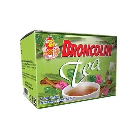 Broncolin Tea Broncolin Usa