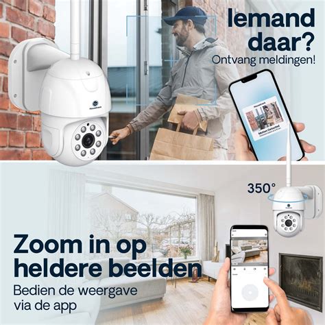 Housetrack 1080p Bewakingscamera Met App Binnen And Buiten Smart Home Security