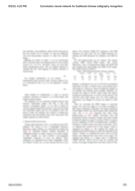 Solution Convolution Neural Network For Traditional Chinese