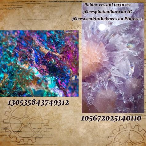 Roblox Crystal Decal Codes In 2025 Pattern Decal Bloxburg Decal