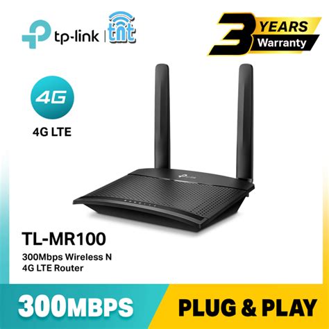 Tp Link G Lte Modem Sim Card Modem Tl Mr Mbps Wireless G Lte Router Lazada Singapore