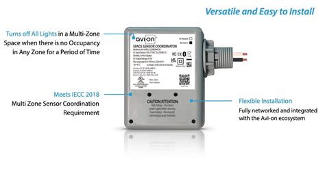space sensor coordinator avi on labs lighting controls and wireless