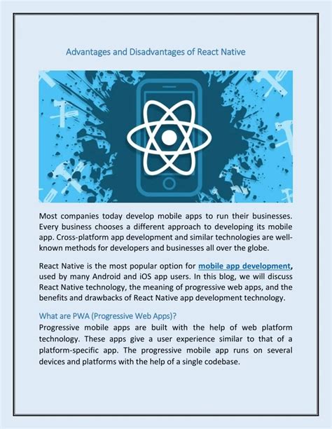Ppt Advantages And Disadvantages Of React Native Powerpoint Ppt Advantages And Disadvantages Of React Native Powerpoint