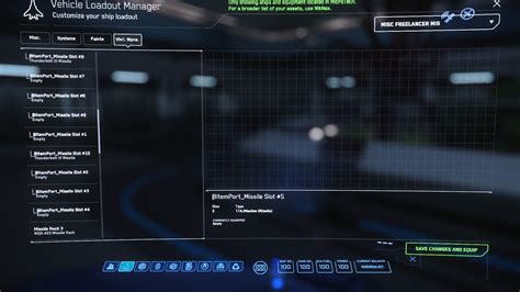 Odd Missile Bug On The Freelancer Mis Wont Even Recognize The Missile Racks Even Melted It