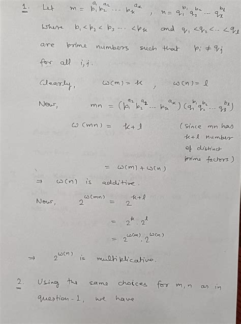 [solved] analytic number theory question prove the following