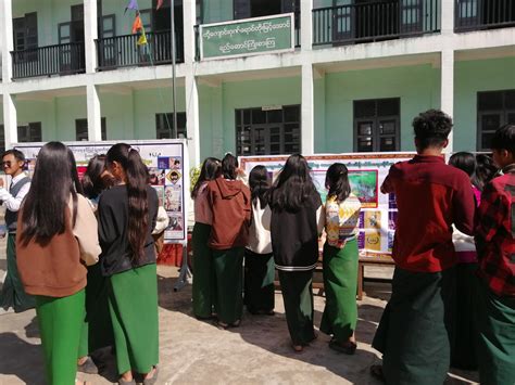 မိုးကုတ်မြို့နယ်၊ အ လ က ရှမ်းတော တွင် ၇၇ နှစ်မြောက် ပြည်ထောင်စုနေ့အထိမ်းအမှတ် အသိပညာပေးဟောပြောပ